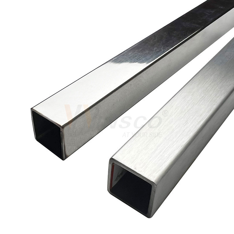 SUS 201 304 316 20mmx20mm Ukuran Stainless Steel Square Pipe 0.6mm-2 ...